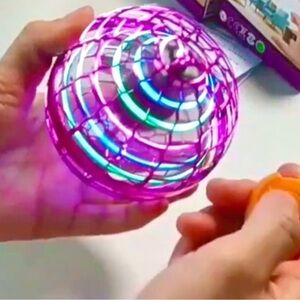 The Fly Orbb | Toys | Magic Flying Orb Led Rainbow Pink Purple Neon ...